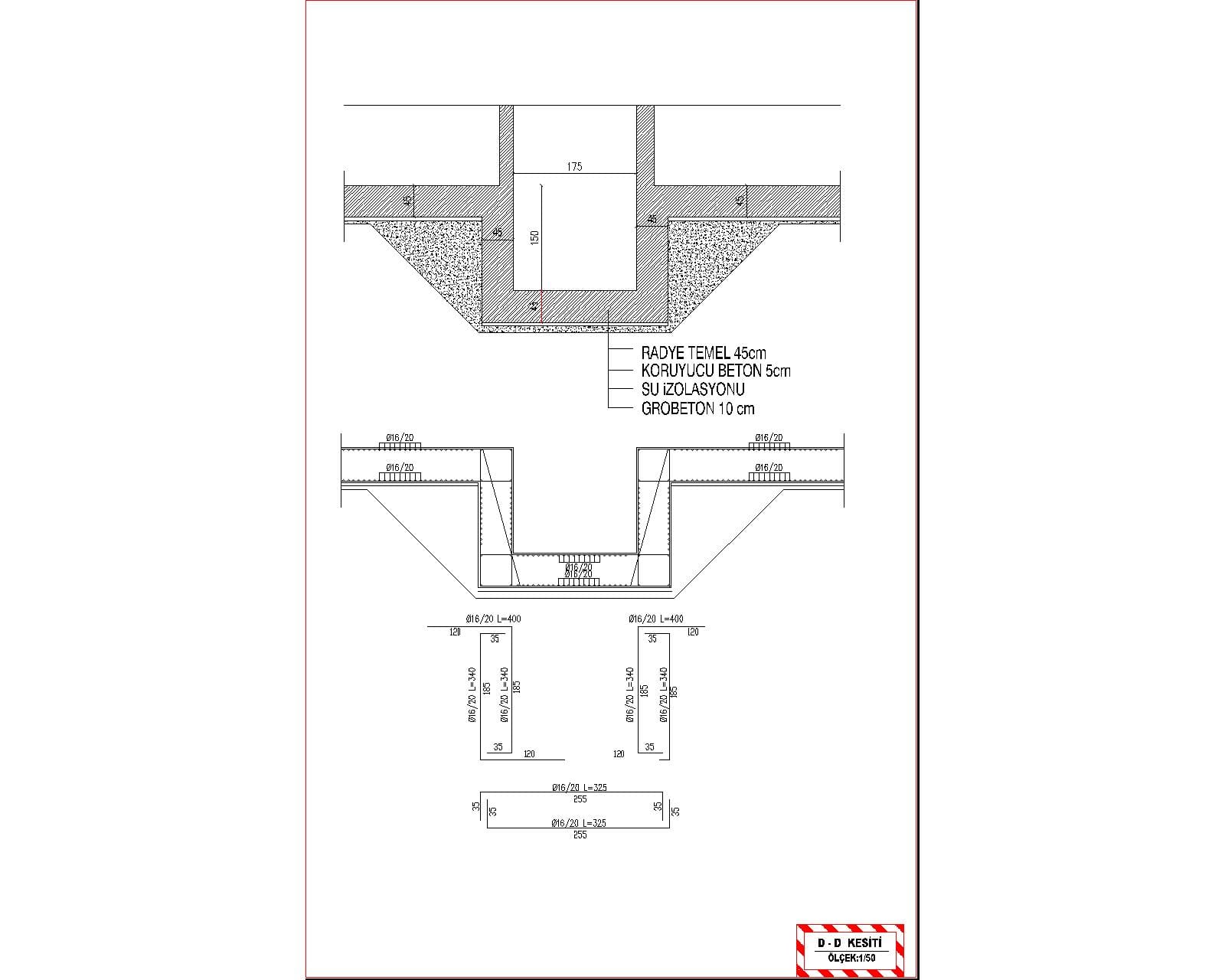 KİRİŞSİZ RADYE TEMEL DONATI İMALATI | İnşaat Mühendisliği